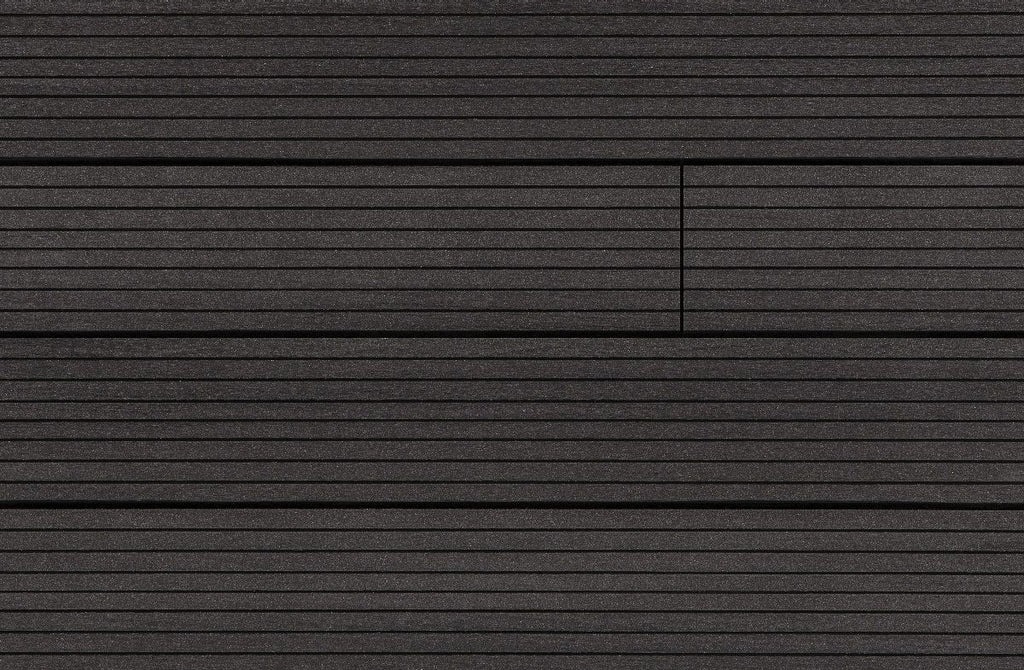 Trekker Anthracite Fluted Composite Decking | Grooved Deck Boards ...